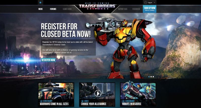 Transformers Universe website launches